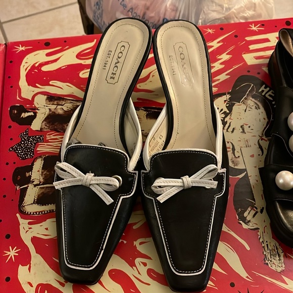 Coach | Shoes | Coach Mules | Poshmark